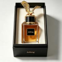 China 3D Golden Eagle Zamac Perfume Bottle Cap Luxury Zinc Alloy Decorative Perfume Lid for sale
