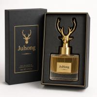 China Luxury 3D Deer Head Zamac Perfume Cap with Custom Logo Engraving and Electroplated Gold Finish for sale