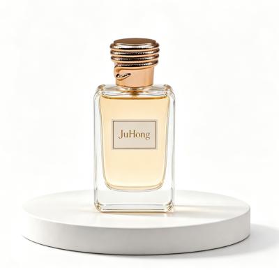 China Twisted Thread Zamac FEA15 Perfume Cap With Side Hook, Rose Gold Zinc Alloy Lid for sale