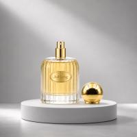 China Spherical Ball‑Shaped Zamac Perfume Cap, High‑Gloss Gold Plated Zinc Alloy Bottle Top for 15mm & 18mm Necks for sale