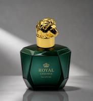 China Zinc Alloy 3D Lion Head Perfume Cap Mirror Gold Plated Animal Sculpture Bottle Lid Custom Logo OEM For Perfume Glass BottleMagnetic for sale