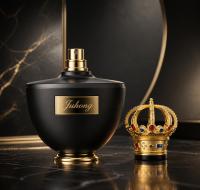 China Noble Royal Crown Gem‑Accented Zamac FEA15 Perfume Cap, Gold‑Plated Zinc Alloy Decorative Bottle Top for sale