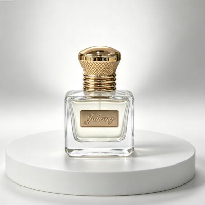 China Luxury Knurled Texture Zamac Perfume Bottle Cap Gold Plated Custom Logo Metal Perfume Lid for sale