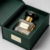 China Luxury Black Faceted Crystal Zamac Perfume Bottle Cap Gold Plated Custom Logo Metal Perfume Lid FEA 15 for sale