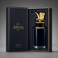 China Zinc Alloy Flying Eagle Perfume Cap, 3D Spread‑wing Hawk Ornament, Black Cylinder Knurled Base Gold Plated Custom Logo Luxury Bottle Lid Magnetic for sale