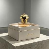 China Dome Shape Embossed Zinc Alloy Perfume Cap Luxury Gold Plated Metal Perfume Bottle Lid Custom Logo For Fragrance Cosmetic Packaging Magnetic for sale