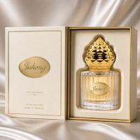 China Luxury Diamond Cut Gold Zamac Perfume Cap, Crown Shape Closure for FEA15 Perfume Bottle for sale