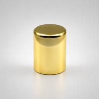 China Wholesale Multi‑Style Zinc Alloy Perfume Cap Cylindrical Oblique Cut Smooth Knurled Metal Perfume Bottle Closure Custom Logo for sale