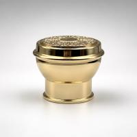 China Luxury Dome Zamac Perfume Cap Gold Silver Plated Faceted Vertical Rib Metal Perfume Bottle Lid Custom Logo For Fragrance Oud for sale