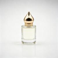 China Zinc Alloy Perfume Cap Teardrop Shape Star Engraved Base Luxury Metal Perfume Bottle Lid Custom Embossed Logo OEM ODM Wholesale for sale