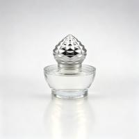 China Zinc Alloy Perfume Cap Diamond Cut Surface Custom Juhong Logo Luxury Metal Replacement Lid For Perfume Bottle OEM ODM Wholesale for sale
