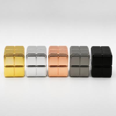 China Zinc Alloy Perfume Cap Diamond Cut Surface Custom Juhong Logo Luxury Metal Replacement Lid For Perfume Bottle OEM ODM Wholesale for sale