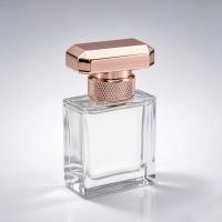 China Luxury Horizontal Octagonal Zinc Alloy Perfume Cap Bevel‑Cut Facets Knurled Texture Base Zamac Perfume Bottle Lid Multi‑Color Mirror Electroplating Custom Logo OEM ODM for sale