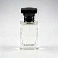 China Factory Wholesale Angled Rectangular Zamac Perfume Cap Tapered Flared Waist Double Ring Decoration Metal Perfume Bottle Cover Gold Gunmetal Black Custom Logo OEM for sale