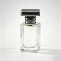China Luxury Horizontal Elongated Rectangular Zinc Alloy Perfume Cap Multi‑Tiered Ribbed Cylindrical Base Zamac Perfume Bottle Lid Multi‑Color Mirror Electroplating Custom Logo OEM ODM for sale