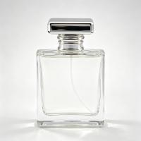China Luxury Horizontal Elongated Rectangular Zinc Alloy Perfume Cap Multi‑Tiered Ribbed Cylindrical Base Zamac Perfume Bottle Lid Multi‑Color Mirror Electroplating Custom Logo OEM ODM for sale