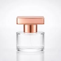 China Factory Wholesale T‑Shape Bar Zamac Perfume Cap Horizontal Rectangular Top Metal Perfume Bottle Cover Custom Logo OEM for sale