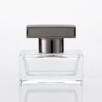 China Factory Wholesale T‑Shape Bar Zamac Perfume Cap Horizontal Rectangular Top Metal Perfume Bottle Cover Custom Logo OEM for sale
