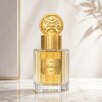 China Custom Any Shape Zamac Zinc Alloy Perfume Cap | Embossed Beast Face Luxury Metal Perfume Bottle Lid for sale