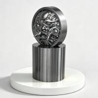 China Custom Any Shape Zamac Zinc Alloy Perfume Cap | Embossed Beast Face Luxury Metal Perfume Bottle Lid for sale