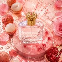 China Source Factory Luxury Royal Crown Zinc Alloy Perfume Cap FEA15 Fit Hollow Structure With Red Rhinestone Gem Embossed Pattern Zamac Perfume Bottle Lid Electroplating Custom Logo OEM ODM for sale