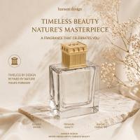 China FEA15 Fit Square European Architectural Zinc Alloy Perfume Cap Roman Pillar Embossed Zamac Perfume Bottle Lid 3D Raised Custom Logo Gold Electroplating Source Factory for sale