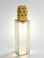 China Source Factory Leaning Tower Of Pisa Architectural Hollow Zinc Alloy Perfume Cap FEA15 Fit Multi‑Layer Arch Window Embossed Zamac Perfume Bottle Lid Rose Gold Plating Custom Logo OEM ODM for sale