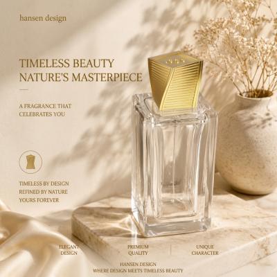 China Minimalist Twisted Square Zamac Perfume Cap Horizontal Striped Textured Surface 3D Embossed Logo Top FEA15 Mouth Zinc Alloy Perfume Cover Custom Logo Source Factory for sale