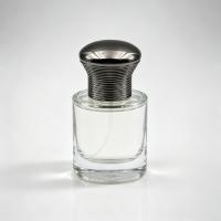 China FEA15 Zinc Alloy Perfume Cap Round Dome Top Vertical Ribbed Texture Electroplated Metal Perfume Bottle Lid Custom Logo OEM ODM for sale