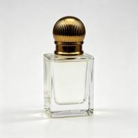 China FEA15 Zamac Perfume Cap Vertical Ribbed Spherical Top Electroplated Globe Shape Metal Perfume Bottle Lid Custom Logo OEM ODM Zinc Alloy Parfume Lid for sale