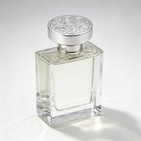 China Luxury FEA15 Perfume Bottle Cap Zinc Alloy Round Flat Cap With Embossed Carved Pattern Electroplated Fragrance Lid Custom Zamac perfume Cap for sale
