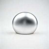 China Luxury FEA15 Perfume Bottle Cap Zinc Alloy Egg‑Shape Round Dome Smooth Curved Matte Metallic Perfume Lid Custom For Fragrance Bottle Zamac perfume Cap for sale