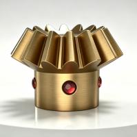 China Magnetic Gear‑Shaped Zamac Perfume Cap for sale