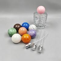 China Factory Custom Multi‑color Plastic Ball Perfume Bottle Cap Spherical ABS Lid For Cosmetic Fragrance Bottle ABS Perfume Cap for sale
