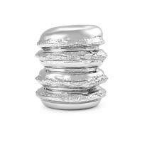 China FEA15 Zinc Alloy Macaron Perfume Cap Wavy Layered Textured Zamac Perfume Bottle Cover Custom Electroplated For Perfume Glass Bottle Zamac Perfume Cap Parfume Cap for sale