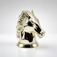 China Golden Fragrance Bottle Lids Gold Plate Zinc Alloy Fragrance Bottle Lid Custom Logo for Perfume Bottle Wholesale Perfume Cap for sale