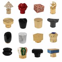 China Zamac Perfume Bottle Cap FEA15 Perfume Cap With Insert Existing Mold Wholesale Zinc Alloy Perfumes Lid Custom Logo Luxury for sale