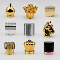 China Existing Mold Wholesale Zinc Alloy Perfumes Lid Custom Logo Luxury Zamac Perfume Bottle Cap Fea15 Perfume Cap With Insert for sale