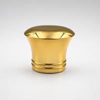 China Existing Mold Wholesale Zinc Alloy Perfumes Lid Magnetic Perfume Cap with Aluminum Pump for Fragrance Glass Bottle Magnetic Zamac Perfume Cap for sale