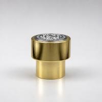 China Perfume Bottle Cap Zinc Alloy Lid FEA15 Zinc Alloy Wholesale Perfume Bottle Lid Custom Logo Fragrance Lid Zamac Perfume Cap for sale