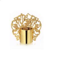 China Custom Zinc Alloy Perfume Bottle Caps - Die Casting Plating in 30×26×20CM Packaging for sale