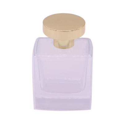 China Round Top Perfume Bottle Caps 22×27×44mm for FEA 15 Glass Bottle Neck - Zinc Alloy Metal Caps for sale