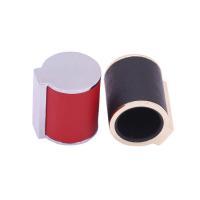 China Zinc Alloy Perfume Cap 23×30mm with Leather - Ready Mold for FEA 15 Bottle for sale