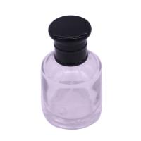 China Zinc Alloy Zamak Perfume Cap 27x30x34mm Black Thread for Custom Metal Bottle for sale