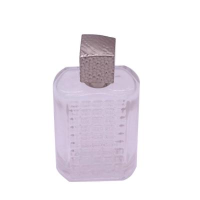 China Square Irregular Vintage Zinc Alloy Perfume Cap 17x26x19mm for EFA15 Bottle for sale