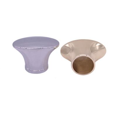 China Square 3D drawing Zinc Alloy 26*33mm Perfume Bottle Lids for sale