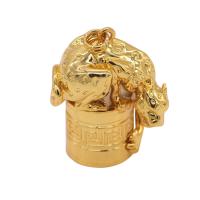 China Zinc Alloy Die Cast Perfume Bottle Cover 22x40mm 54g Custom Leopard Cap for sale