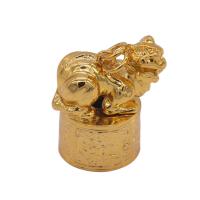 China 22mm Neck Animal Zamac Perfume Caps - 32g Zinc Alloy Metal Bottle Tops with Custom Design Options for sale
