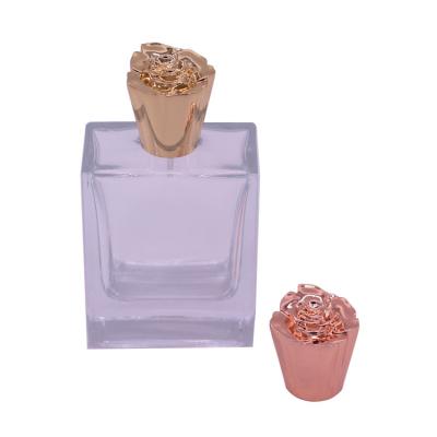 China Custom Zamak Perfume Cap 24x36x33mm Magnetic Zinc Alloy Bottle Lid for Luxury Perfume Packaging for sale