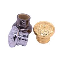 China Custom Zinc Alloy Perfume Bottle Caps 24×30×36mm for 15mm Bottles with Free 3D Design Service for sale